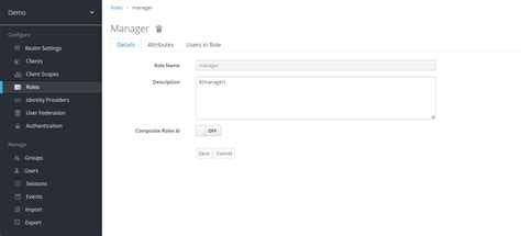 Custom Realm Role Created And When Mapped To User Doesnt Reflect In