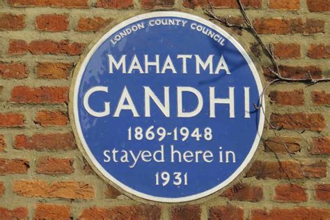 Mahatma Gandhi S Stay At Kingsley Hall Bow Roman Road LDN