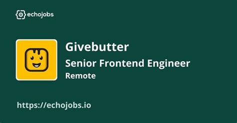 Givebutter Is Hiring Senior Frontend Engineer Remote Typescript Css
