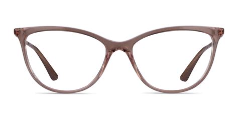 Vogue Eyewear Vo5239 Cat Eye Brown Frame Glasses For Women Eyebuydirect