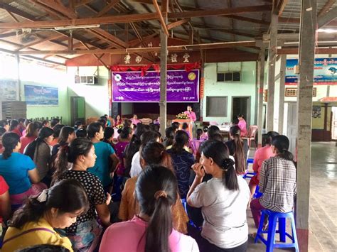 Mwcdf လားရှိုး အဖွဲ့ဝင်များမှ သားအိမ်ခေါင်းကင်ဆာ ကာကွယ်ရေးလှုပ်ရှားမ