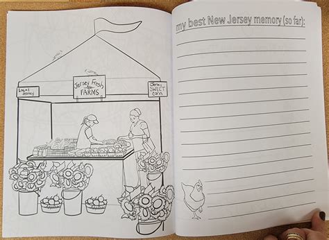 My New Jersey Coloring Book Just Jersey