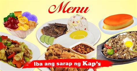 Menu Kaps Tapsi