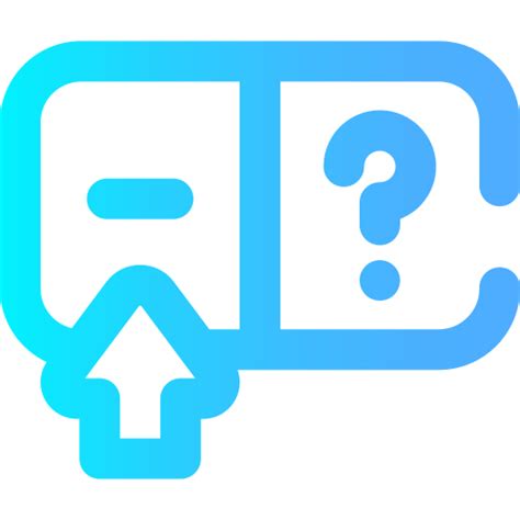 Answer Super Basic Omission Gradient Icon