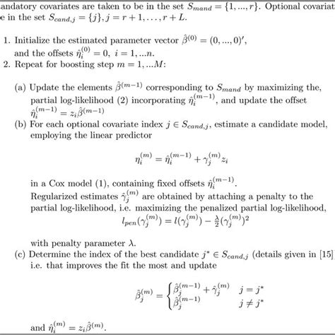 Componentwise Likelihood Based Boosting Algorithm For Time To Event