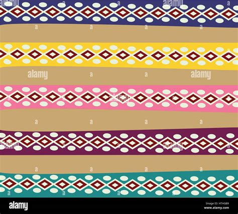 Ethnic Abstract Bright Pattern Background Stock Vector Image And Art Alamy