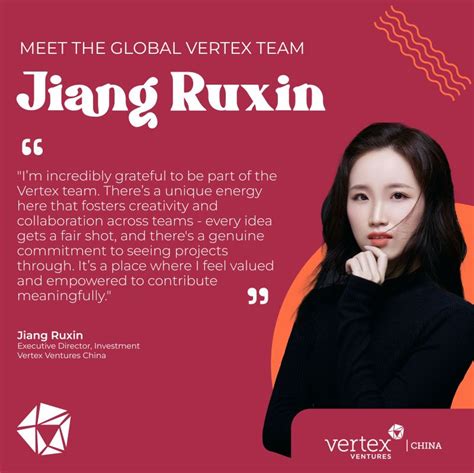 Yun Duan Fan On Linkedin Meet My Colleague Jiang Ruxin Here 😉