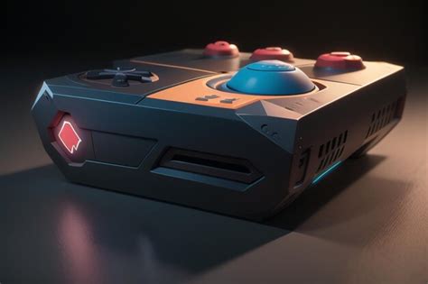 Game Console Console Device 3d Rendering Model Handheld Entertainment