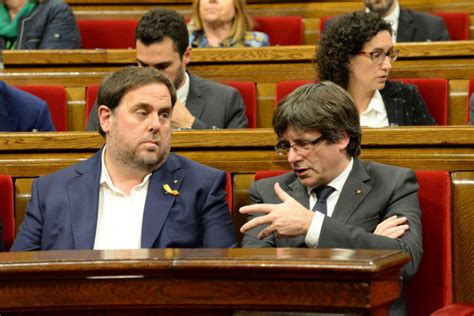 Catalunya Junqueras Plantea Combinar Una Presidencia De Puigdemont
