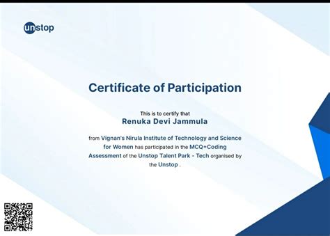 Renuka Devi Jammula On Linkedin Unstop Talent Assessment Mcq Coding