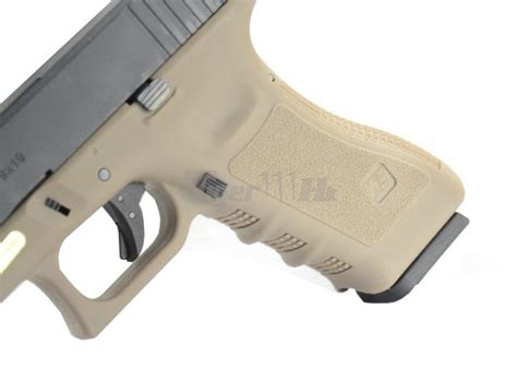 We G17 Rail Metal Silde Gbb Pistol Dark Earth Airsoft Tiger111hk Area