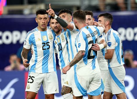 Messi On Target As Argentina Beat Canada 2 0 To Reach Copa America