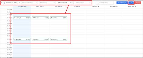 Extend Activity End Date