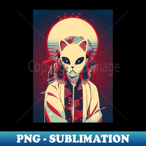 Nezuko Demon Slayer Retro Png Sublimation Digital Download Inspire