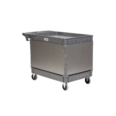JET Resin Cart 140019 W LOAD N LOCK Total Capacity 500 Lb Shelves