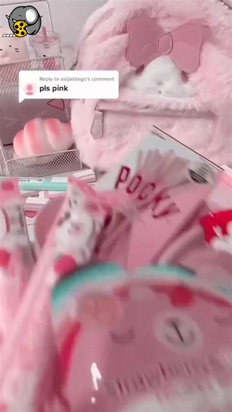 خوراکی کیوت، اتاق کیوت، تم صورتی کم رنگ🍭🌸 فیلو