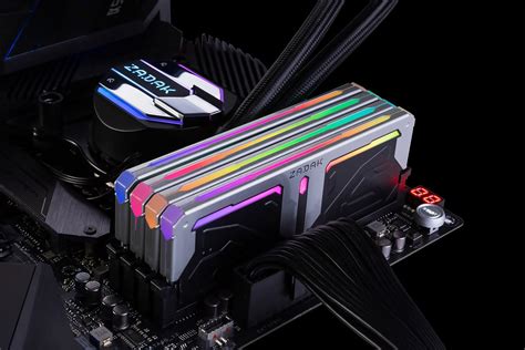 ZADAK SPARK RGB DDR4 nouveaux kits mémoires HardwareCooking