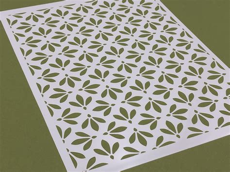 Byc Fancy Fan Stencil Bake Your Cakes