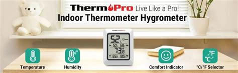 Thermopro Tp50 Temperature And Humidity Monitor Bujiph
