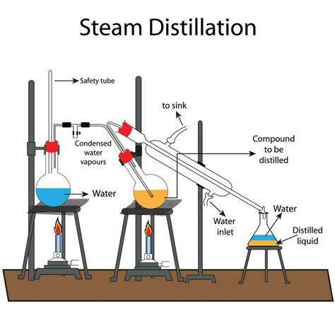 Steam Distillation A Separation Process That Consists In Distilling