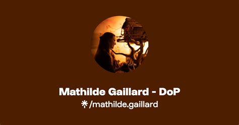 Mathilde Gaillard Dop Linktree