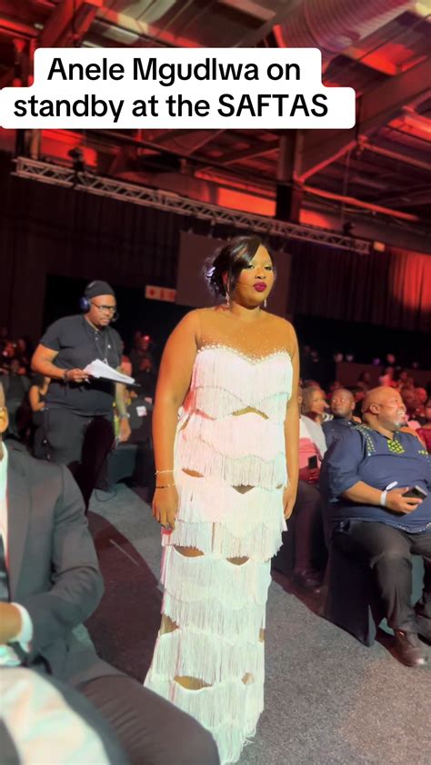 Anele Mgudlwa Live At The Saftas 2026 Tiktok
