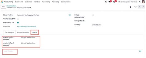 Fiscal Position Odoo 17 Accounting Book