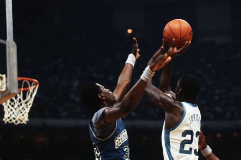 Michael Jordan Dunks On Patrick Ewing