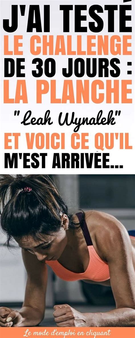 Jai Finalement Décidé De Tester Lefficacité Du Challenge De 30 Jours