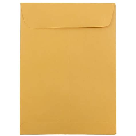 Jam Paper® 55 X 75 Open End Catalog Envelopes Brown Kraft Manila 50