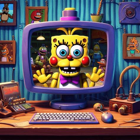 How Spongebob Became Spongeshowmeat R Dalle