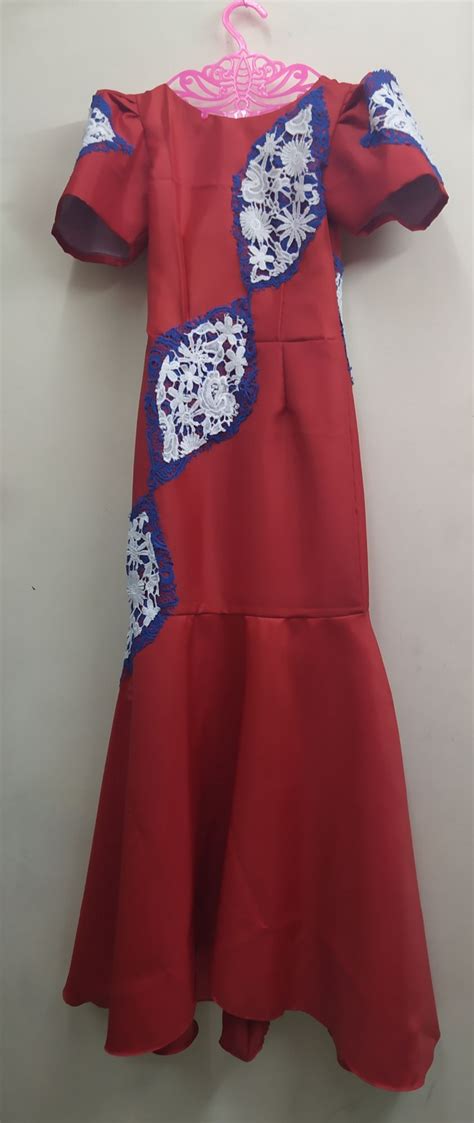 Filipiniana Mermaid Dress Lazada Ph