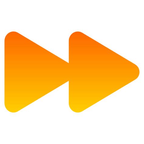 Forward Generic Flat Gradient Icon