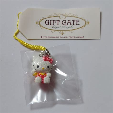 【未使用に近い】東京 新宿 ギフトゲート T Gate 限定 ハローキティ Hello Kitty エレガント Elegant 根付け
