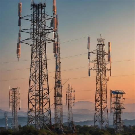 Premium Photo Sector Antennas For Base Stations For Mobile Phonesbts Base Transceiver Station