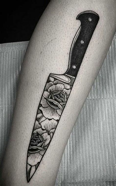 Pin De Jennifer Guedes En Tattoo Tatuaje De Cuchillo Tatuajes