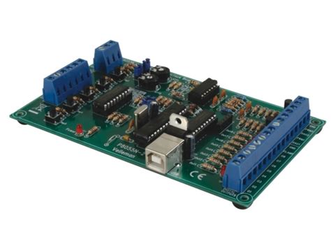 Whadda Wsi8055n Soldering Kit Diy Usb Experiment Interface Card