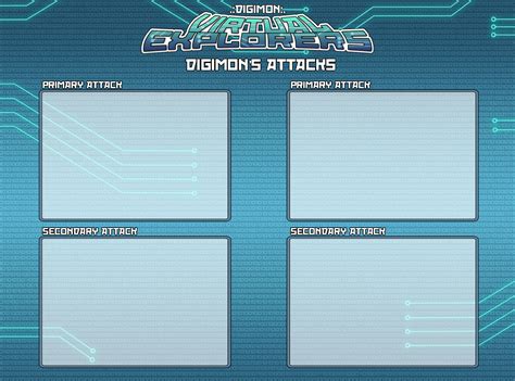 Virtual Explorers Digimon Attacks App By Shoyu Rai On Deviantart