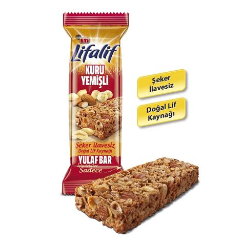 Eti Lifalif Kuru Yemişli Yulaf Bar 35 G