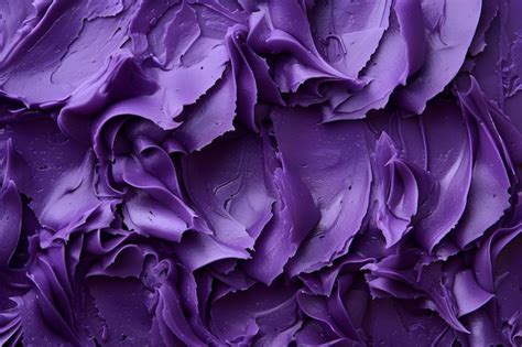 Premium Photo Purple Frosting Texture Background Closeup