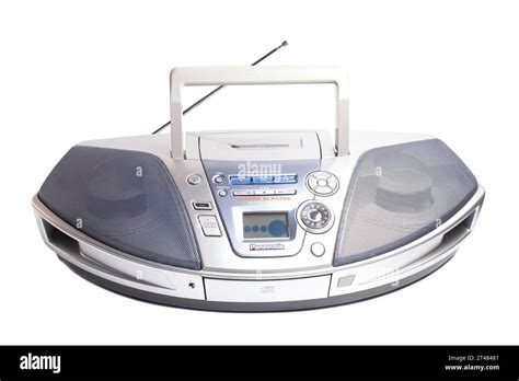 Moscow, Russia, October 10 2023:Panasonic RX-ES27 Portable Stereo CD ...