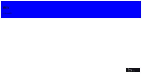 Paper Variant Doesnt Inherit Elevation Codesandbox