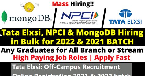 Tata Elxsi Off Campus Drive 2022 Engineer Trainee BE BTech ME MTech