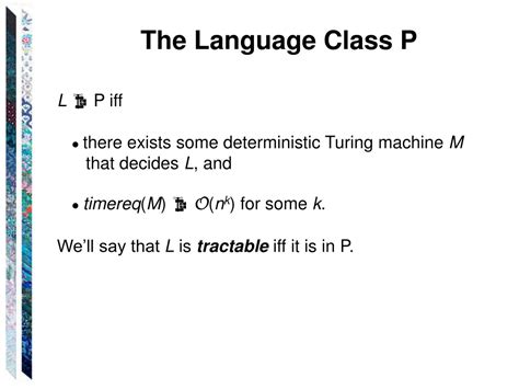 Ppt Time Complexity Classes In Chapter 28 Powerpoint Presentation