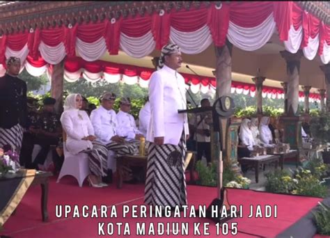 Pemkot Madiun Gelar Upacara Hari Jadi Kota Madiun Ke 105 Camat Taman