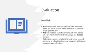 Introduction To Kotlin PPTX Programming Languages Computing