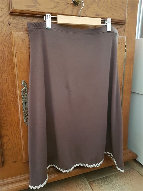 Chez Laetitia Jupe Marron