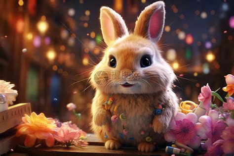 可爱的兔子插画图片下载 正版图片600551276 摄图网