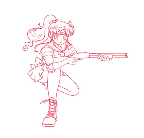 Sailor Jupiter Drawing I Did While Ringing In The New Year Rsailormoon