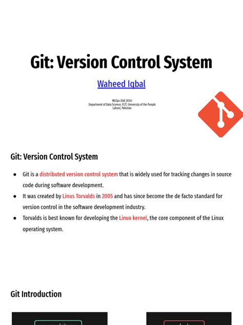 Week 3 Git Version Control System Pdf